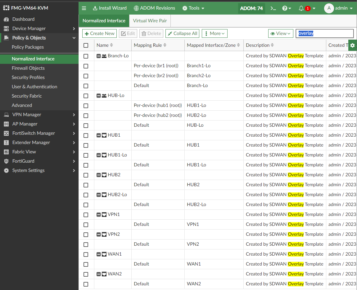 Normalized Interfaces Fortimanager 7 4 0 Fortinet Document Library